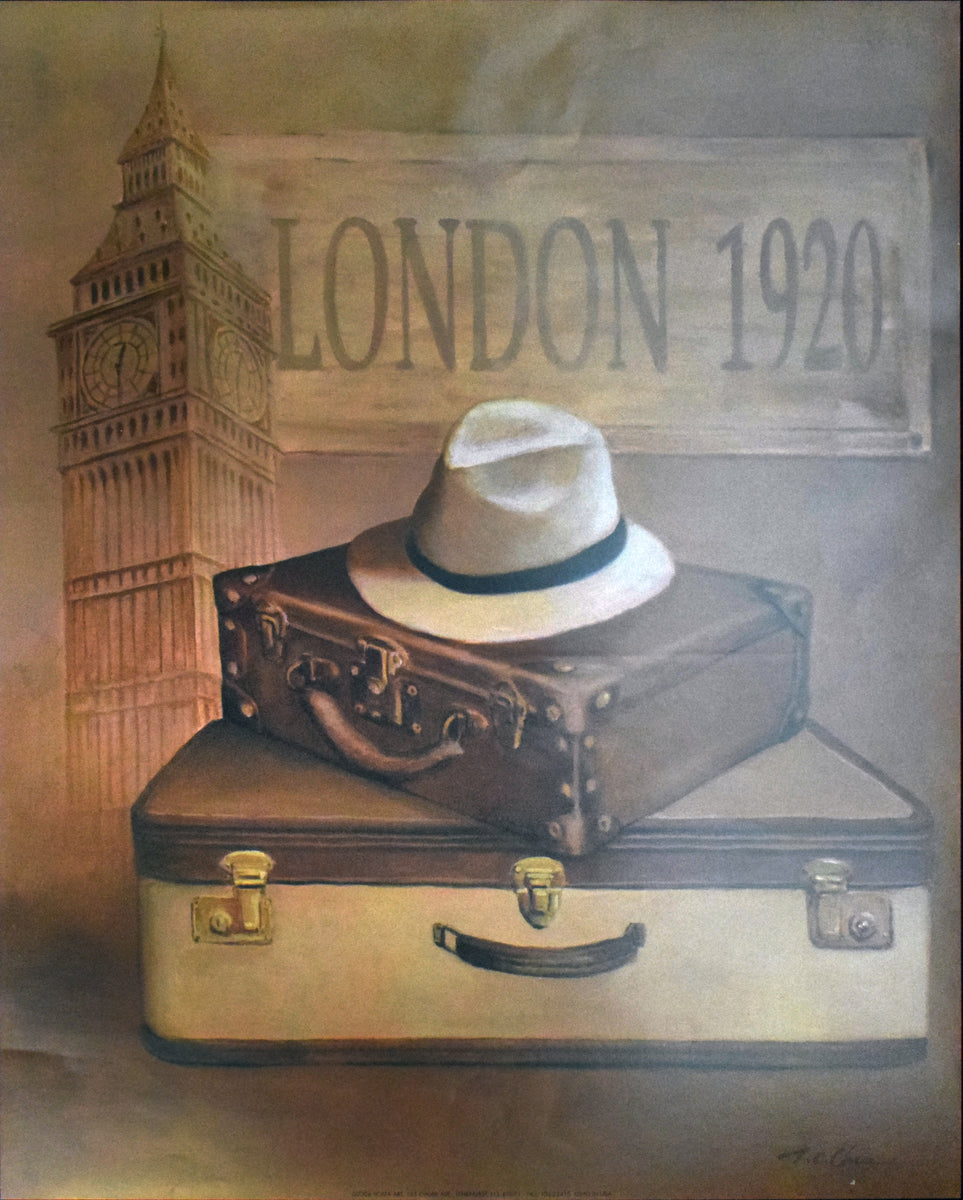 London 1920 Poster – The Art of Custom Framing